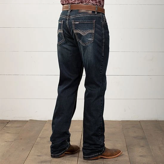 Buy Rock & Roll Denim Tybo Double Barrel Stackable Jeans with Free ...